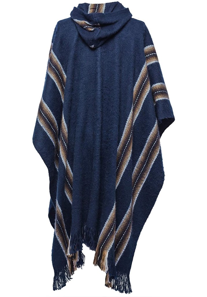 Gamboa Mens Poncho Comfortable Clothes for Men House Coat Pancho Alpaca ...